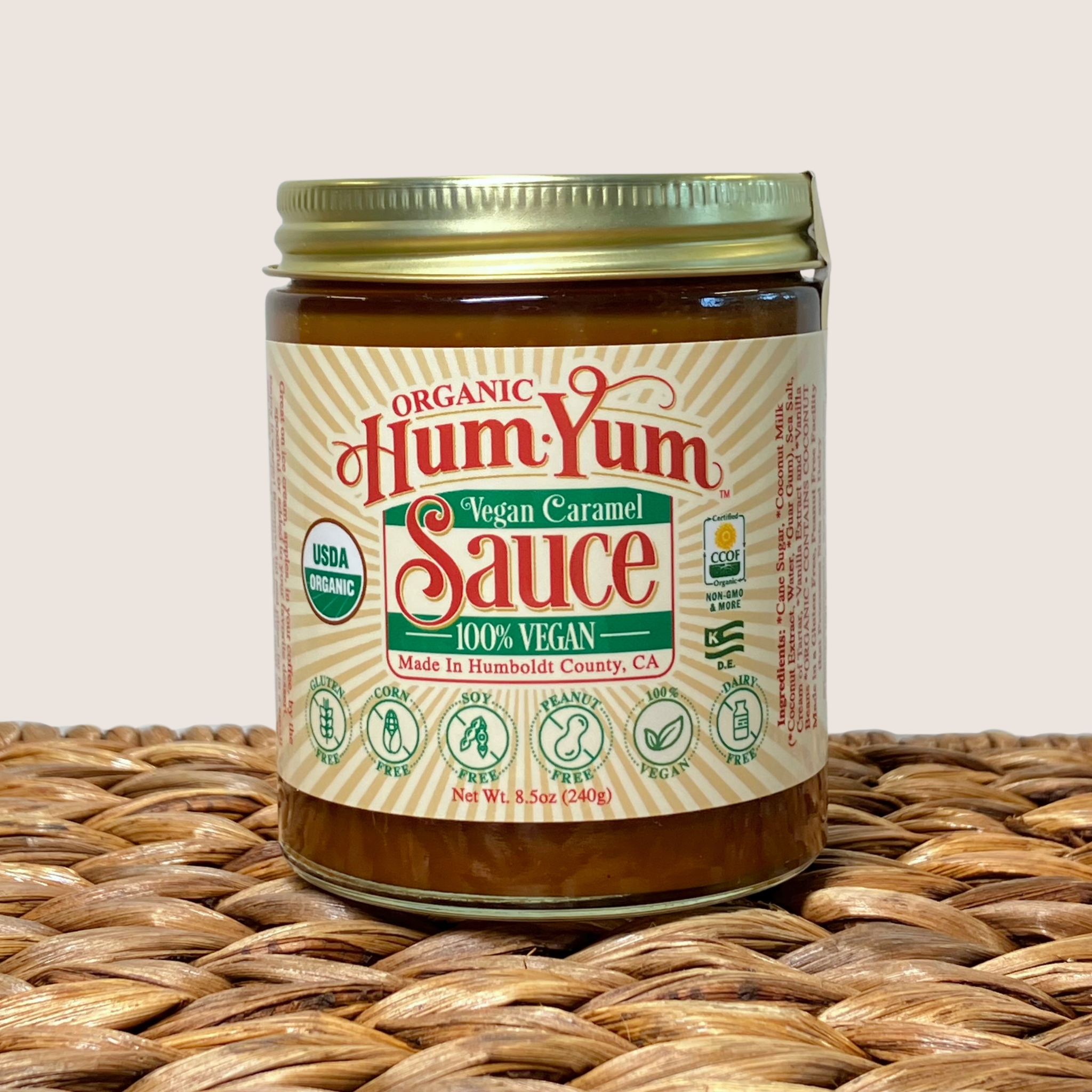 Organic Vegan Caramel Sauce – Pick-Up at Chelan Ranch